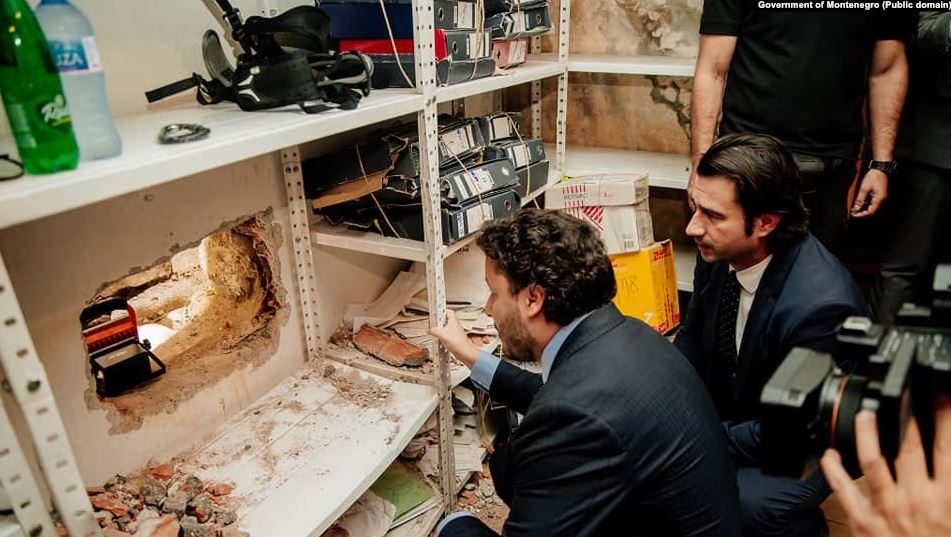 Shumë pikëpyetje për tunelin e zbuluar nën gjykatën malazeze - GazetaBlic