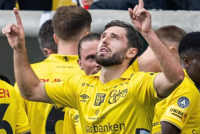 Arbër Zeneli realizon golin e pestë për Elfsborg ndaj Paphos - GazetaBlic
