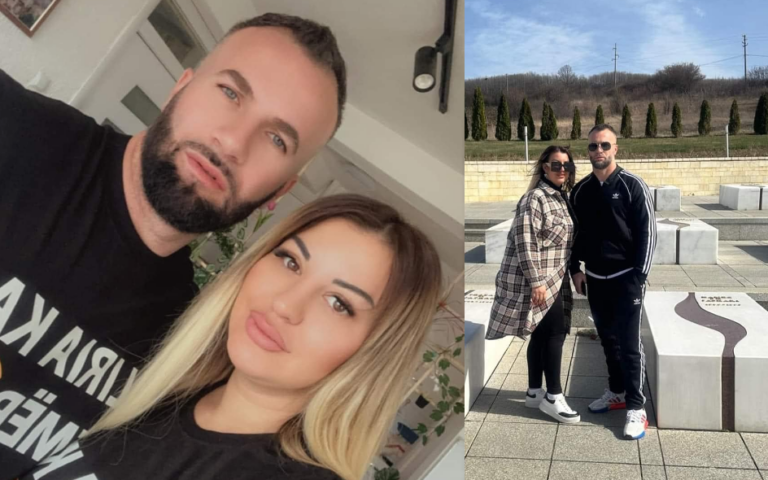 Komentuesit serb i vërsulen me ofendime partnerës së Faton Hajrizit ...