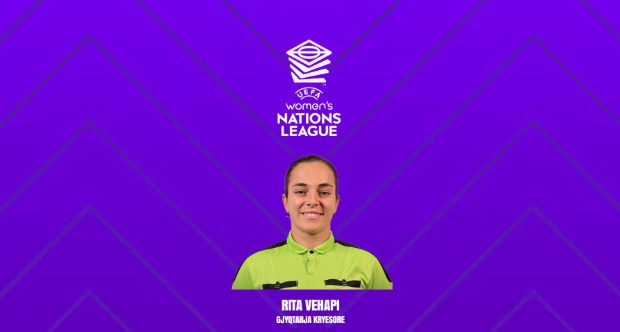 Rita Vehapi do të drejtojë ndeshjen e Ligës së Kombeve - GazetaBlic