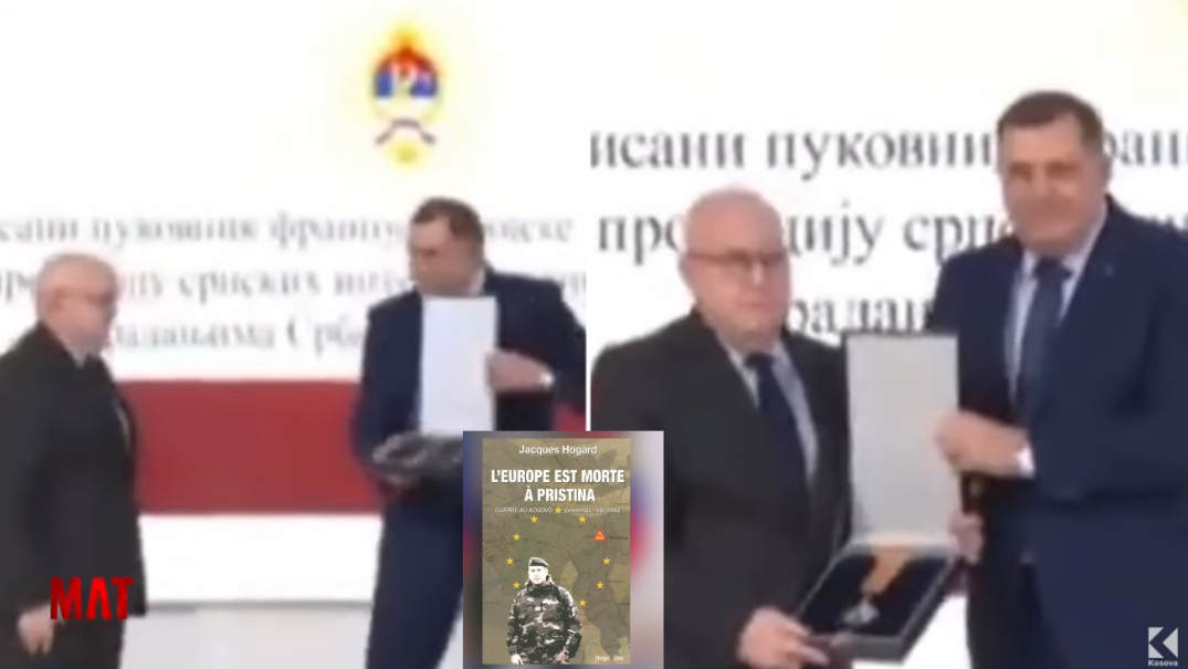 Jacques Hogard, koloneli francez që ndau Mitrovicën, i dekoruar nga ...